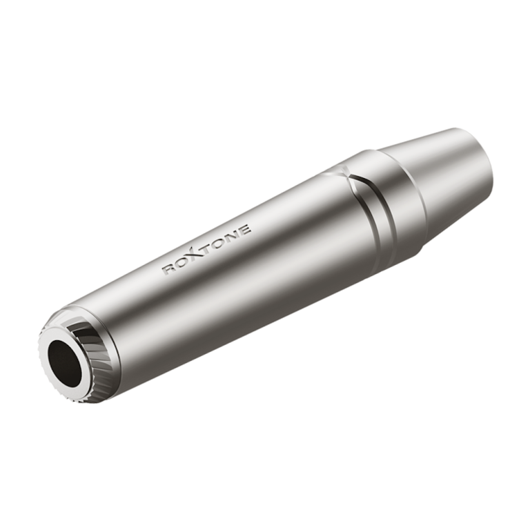 RJ3FPP-NN Jack 1/4 Estéreo - Silver -Roxtone. - Audiocustom