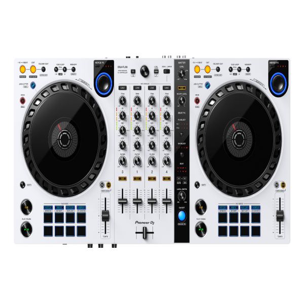 DDJ-FLX6 White Controladora DJ de 4 Canales Pionner DJ (Edicion ...