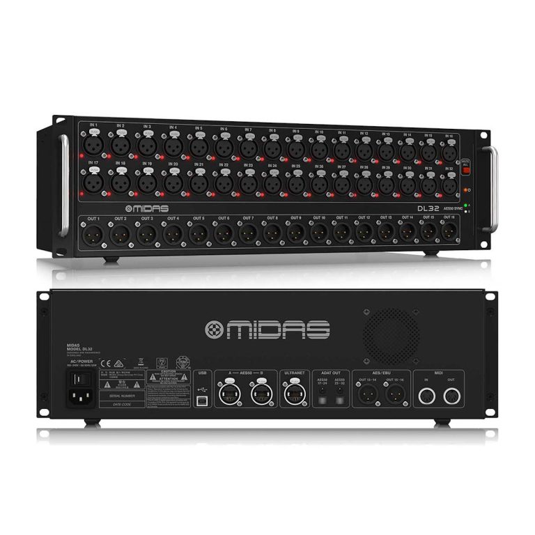DL32 Medusa Digital 32 IN - 16 OUT MIDAS. - Audiocustom